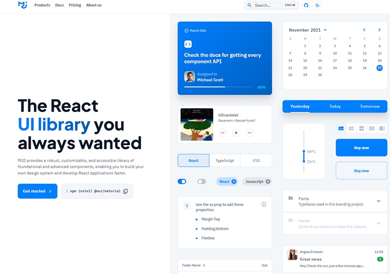 [react] Material ui 템플릿 (Mui) 으로 회원가입 페이지 만들기